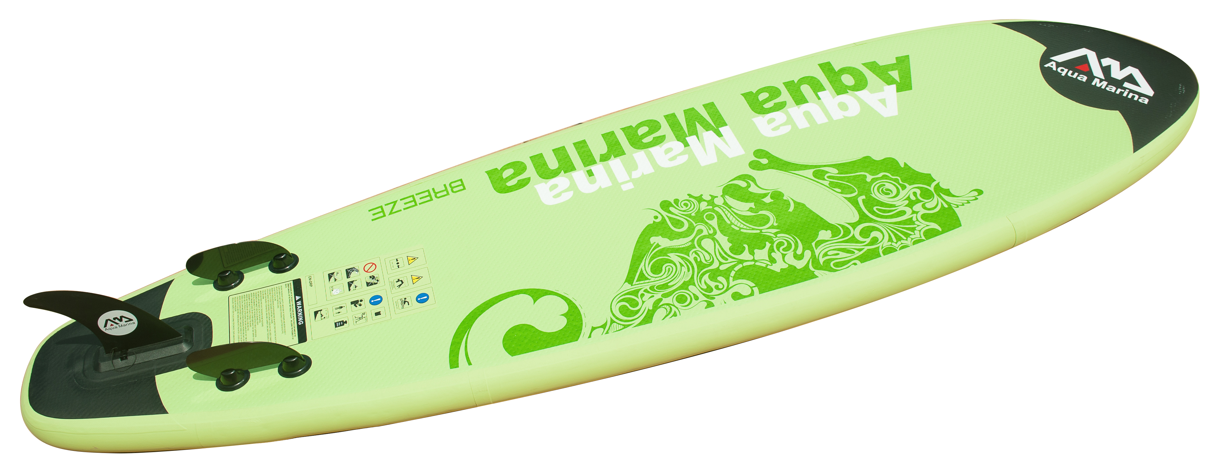 Сапборд надувной Aquamarina BREEZE с веслом SPORTS Aluminum Lime | GS ...